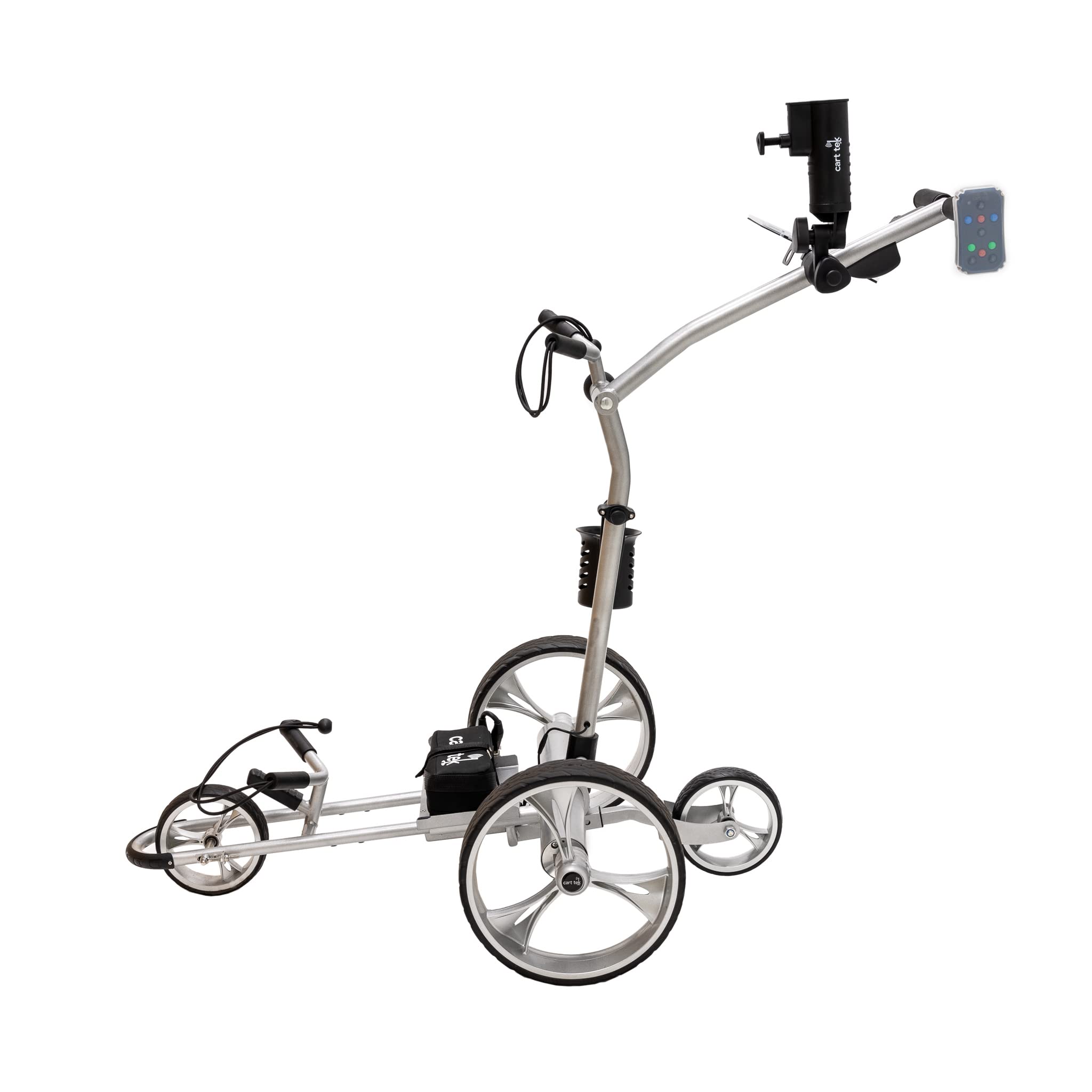 Mua Cart-Tek Electric Golf Push Cart with Remote Control, Rugged Steel ...