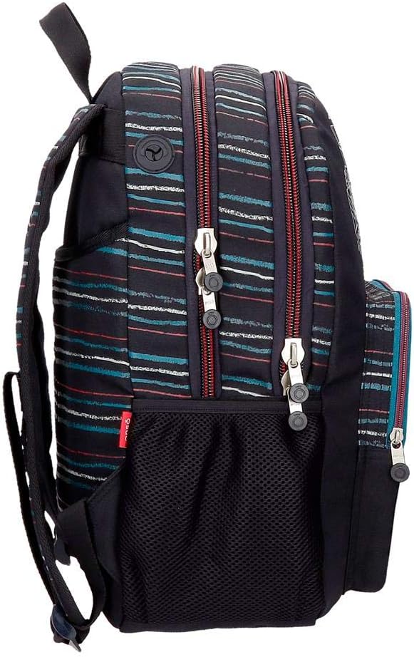 Enso Wall Ride Double compartment Backpack Black 30,5x44x15 cms ...