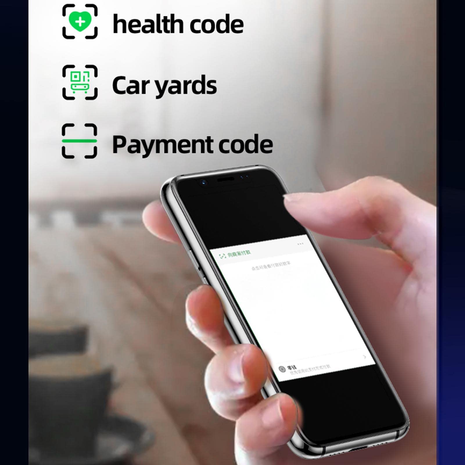 ASHATA Mini Smartphone, Infrared Face Recognition Phone, 1GB 8GB ...