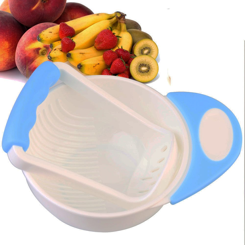 Amazon.com : Candora Baby Food Masher and Bowl Mash and Serve Bowl for ...