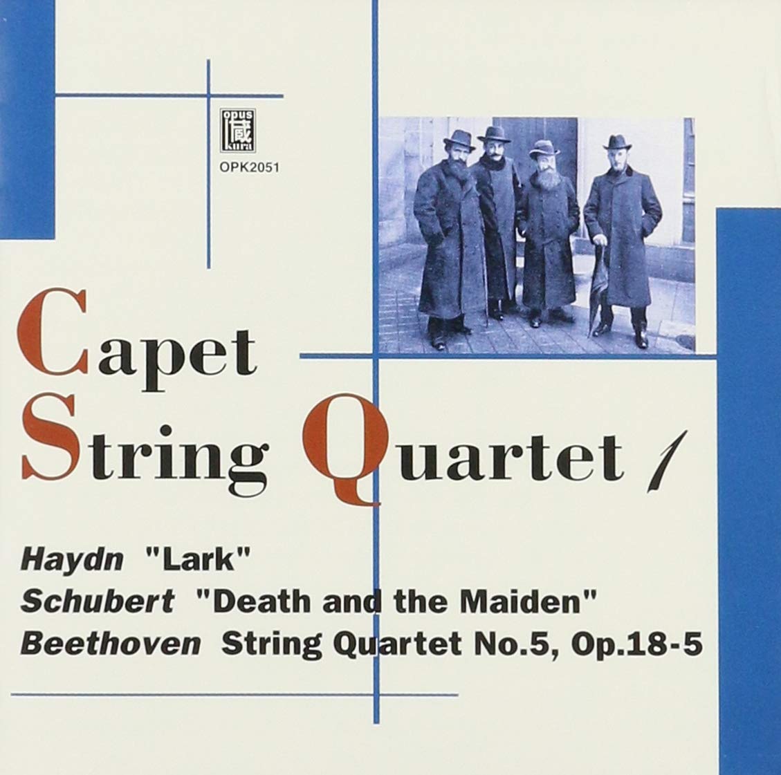 Franz Joseph Haydn, Ludwig van Beethoven, Franz Schubert, Capet String ...