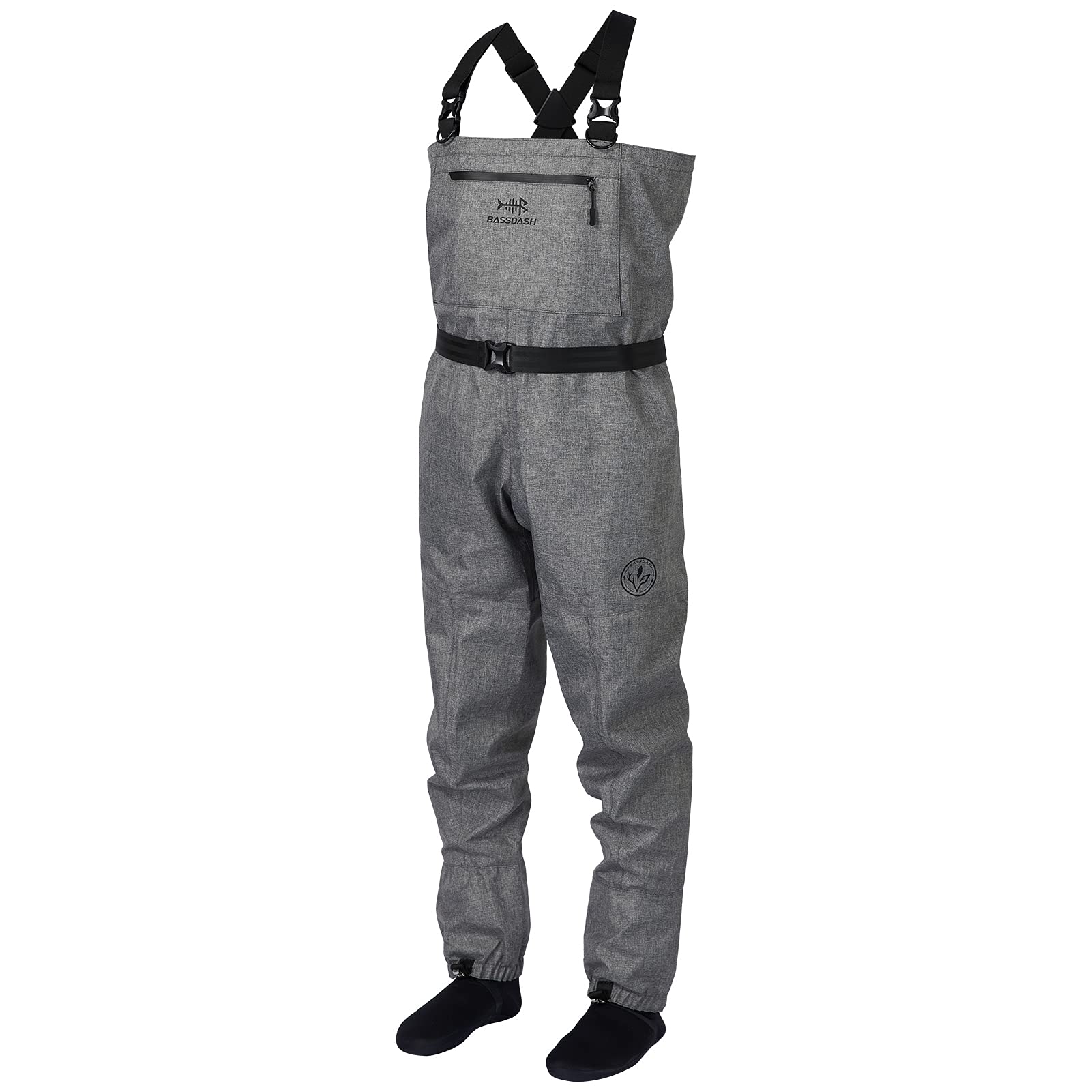 BASSDASH IMMERSE Breathable Ripstop Stocking Boot Foot Fishing Hunting ...