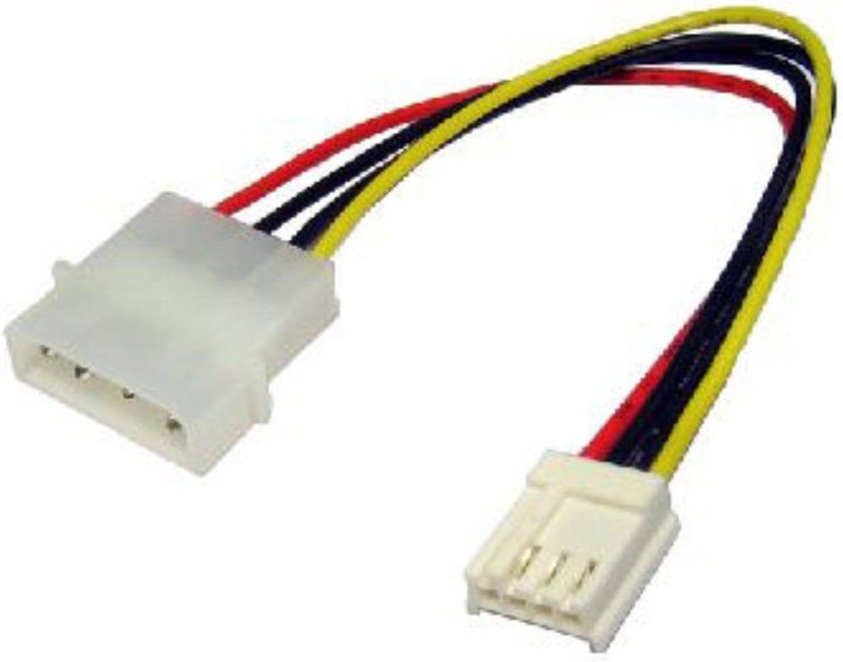 Amazon.com: 5.25" 4 Pin Molex To 3.5" Floppy Drive FDD Internal Power ...