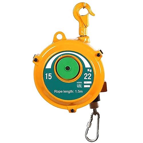 CHIPEL Retractable Tool Balancer with Hook and 150cm Wire Rope, Spring ...