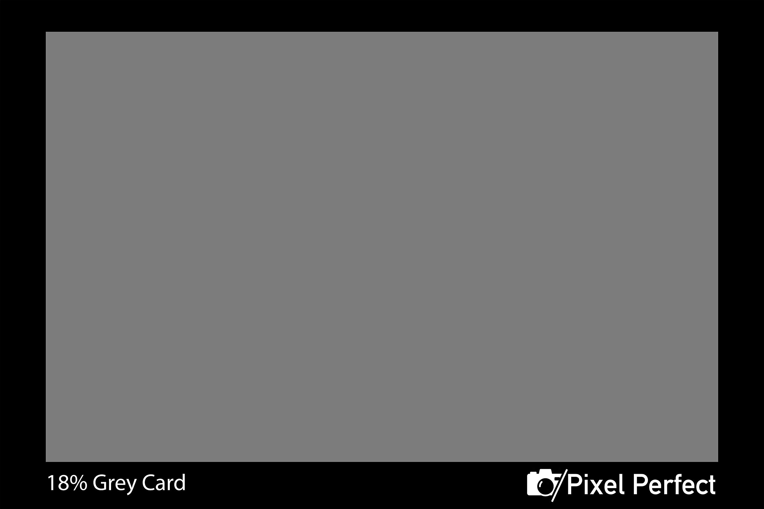 Mua Pixel Perfect Camera Colour Correction Card – 4x6 for Photo and Video - Reference Tool Grey ...