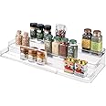 Amazon.com: mDesign Plastic Shelf Adjustable & Expandable Spice Rack ...