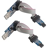 Amazon.com: Geekstory for ATMEL 51 AVR USB ISP ASP Microcontroller Programmer Downloader with ...