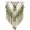 Amazon.com: BMIDRUT Hanging Macrame Tapestry Woven Boho Wall Art Handmade Macrame Tapestry Home ...