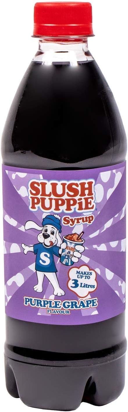 New Purple Grape Flavour Official Slush Puppie Syrup - 500ml: Amazon.co ...
