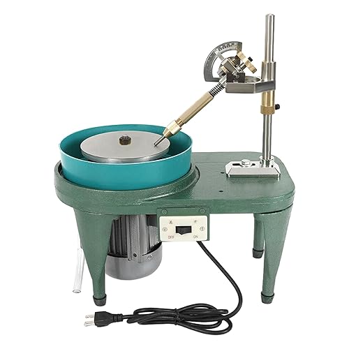 Gem Faceting Machine 180W Jade Grinding Polishing Machine 2800RPM Rock ...