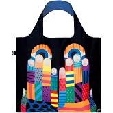 Amazon.com: LOQI Elements Water Reusable Shopping Bag, Blue : Clothing ...