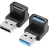 Amazon.com: UCEC 90 Degree USB 3.2 Angle Adapter, 4-Pack USB 90 Degree Adapter, Vertical Up and ...