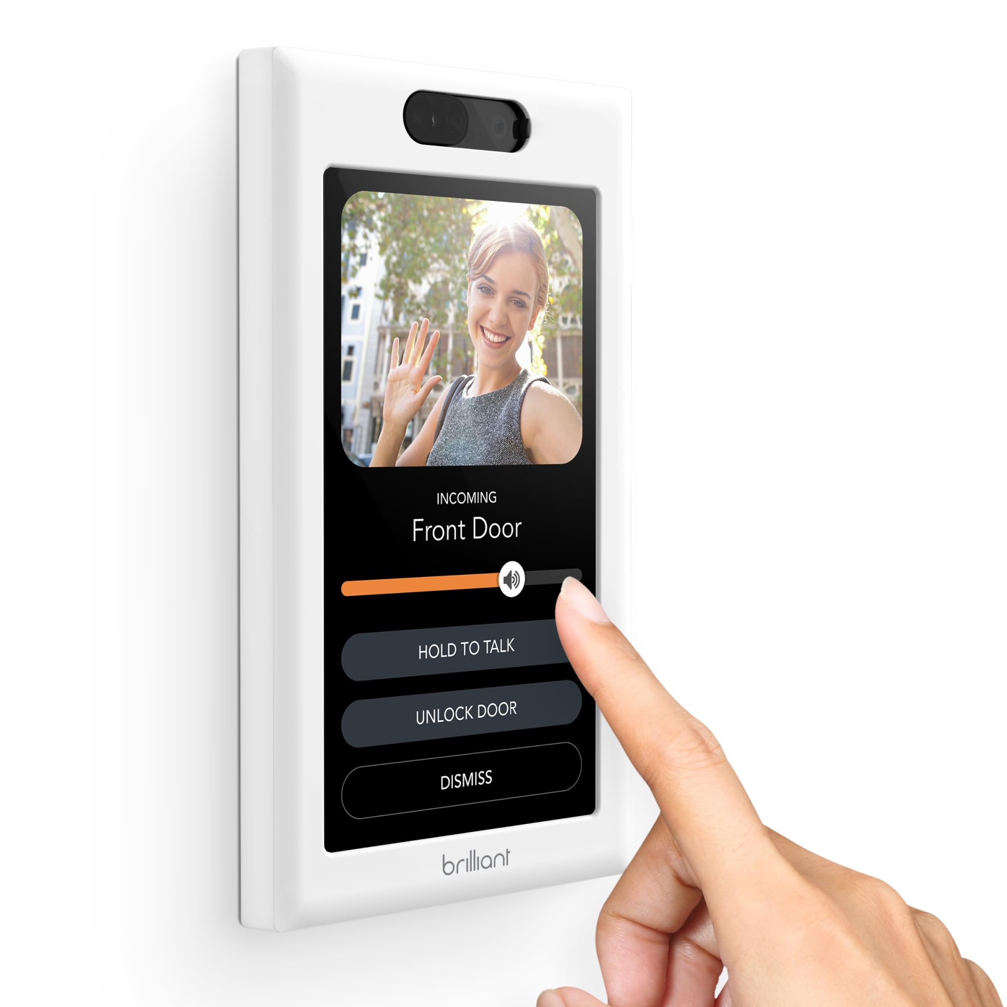 Brilliant Smart Home Control (1-Switch Panel) — Alexa Built-In & Compatible with Ring, Sonos ...