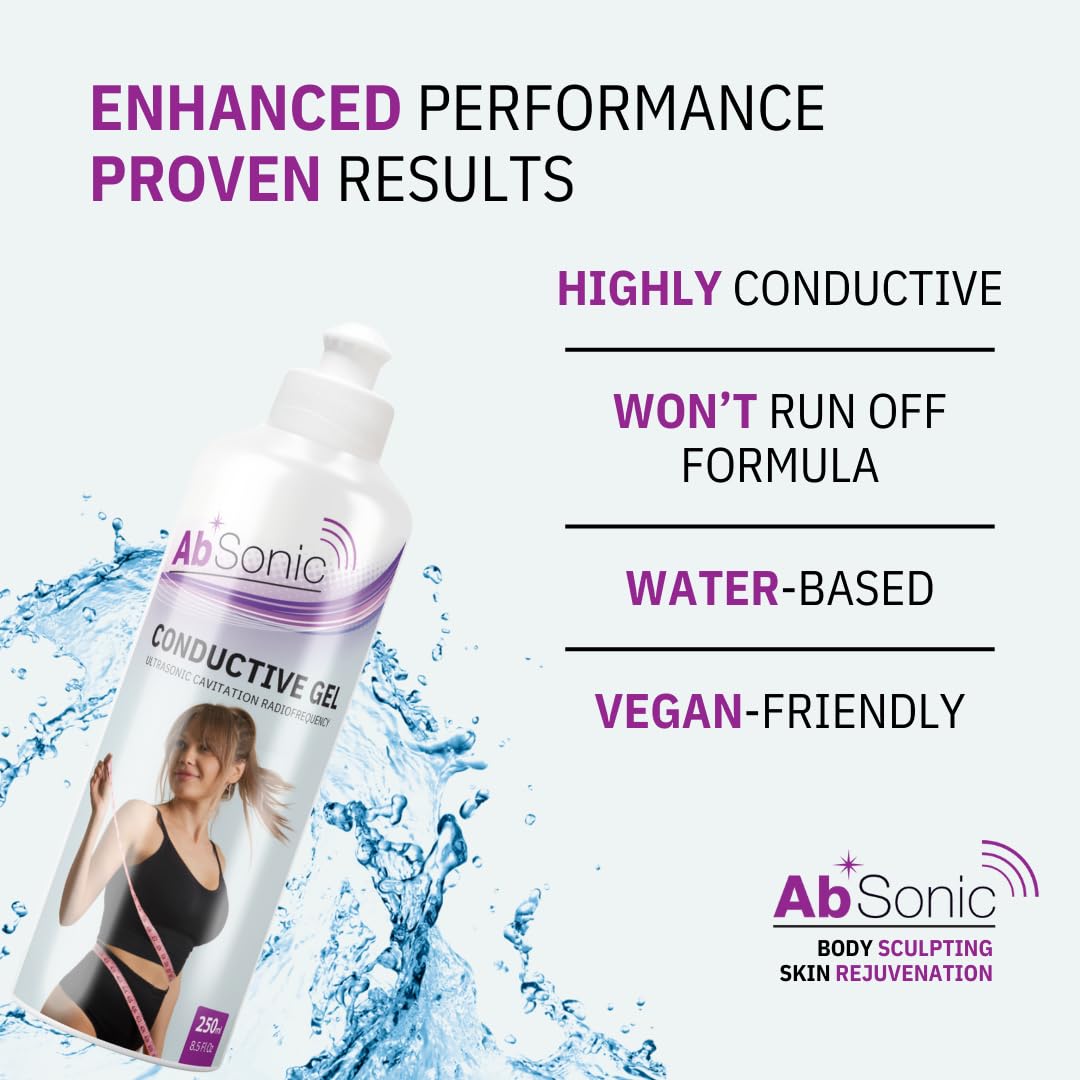 Mua Absonic Conductive Gel for Cavitation & Microcurrent – Gel for ...