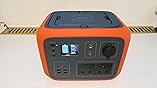 POWEROAK Portable Power Station 500Wh Solar Generator 300W/230V AC ...