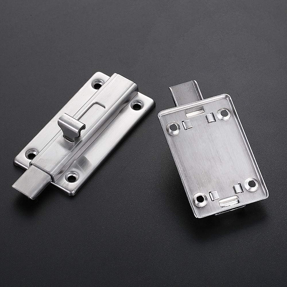 YUOIP® Door Lock Gate Bolt Stainless Steel Door Latch Gate Latch ...