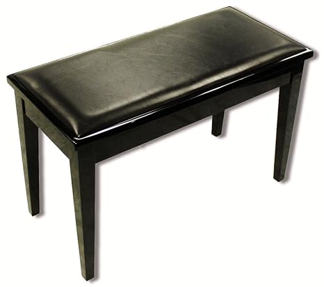 Yamaha Duet Piano Bench w/ Storage Polished Black: Amazon.co.uk ...