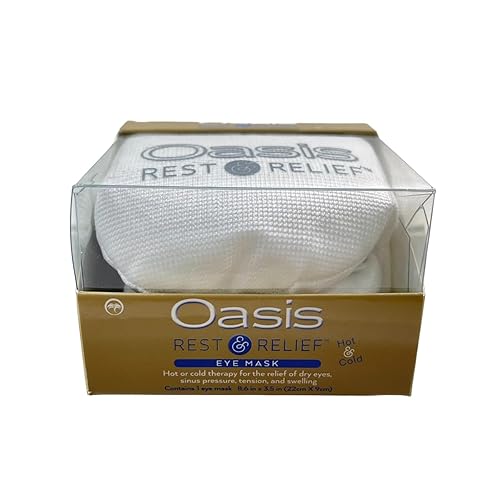 OM8000 - Oasis Rest & Relief® Hot and Cold Therapy Adjustable Eye Mask ...
