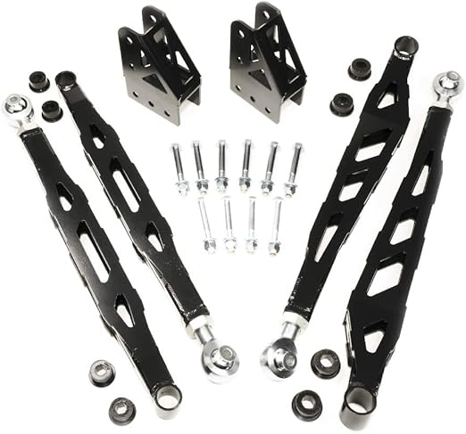 Amazon.com: Top Gun Customz TGCLCA01 Long Control Arms 4 Link Upgrade ...