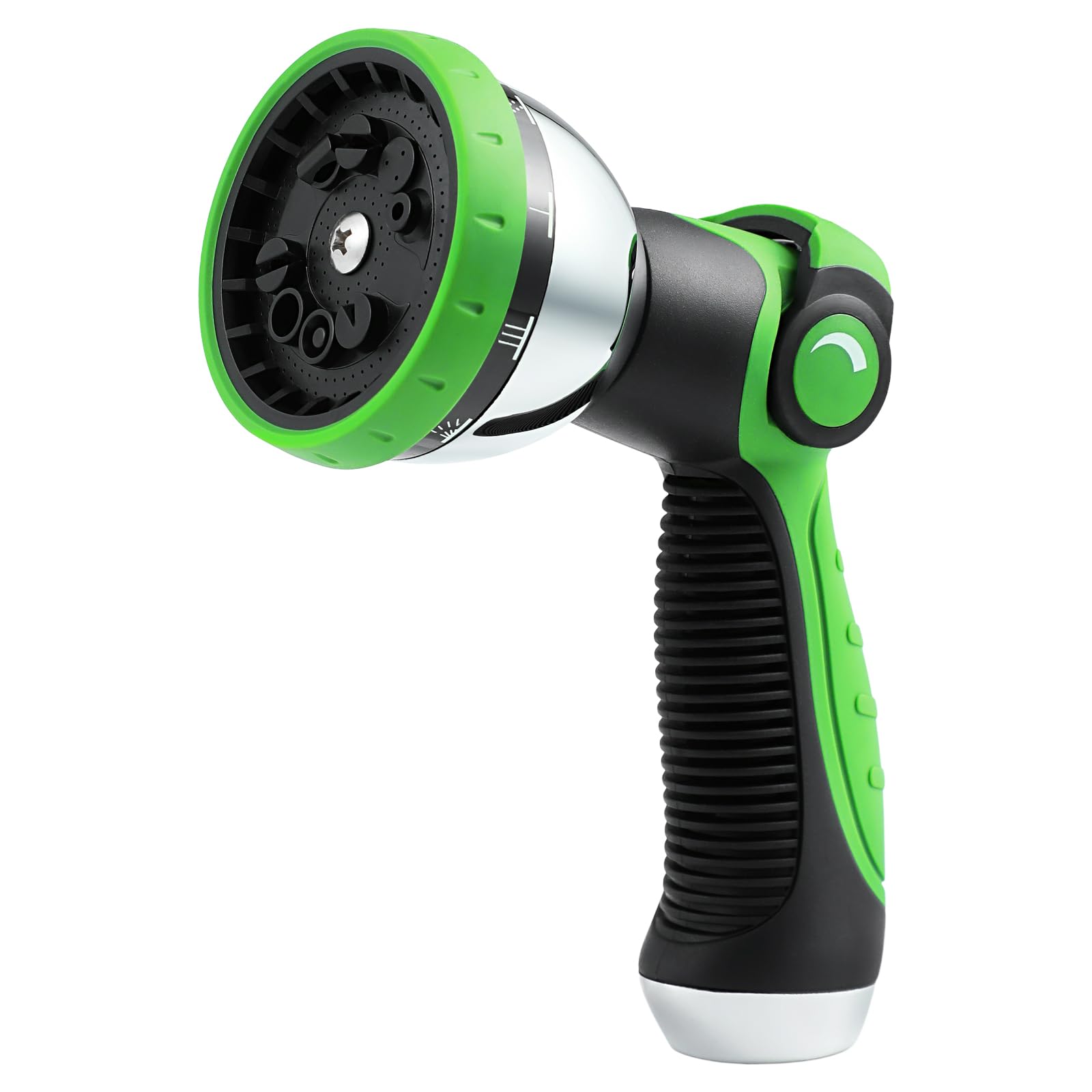 Hose Nozzle, Garden Sprayer Heavy Duty - Features 10 Spray Patterns ...
