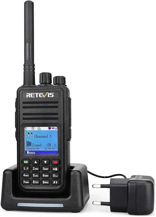 Retevis RT3 DMR Digitale Walkie Talkie 5W 1000 Canali Schermo Colori ...
