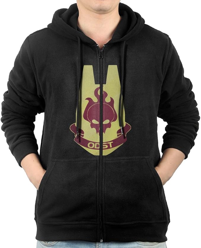 Halo 3 ODST Zipper Hoodies For Men XXL Black: Amazon.ca: Clothing ...