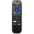 Amazon.com: Hitachi Roku TV Remote with Volume Control & Power Button ...