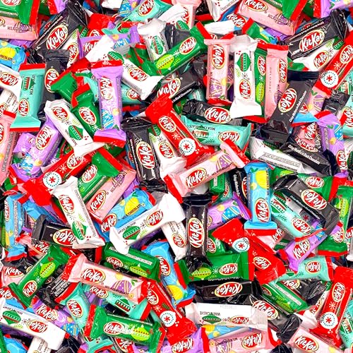 Christmas Candy - Chocolate Bars Assorted Flavors - Crisp Wafers ...