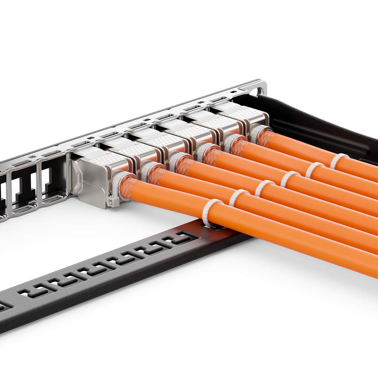 Mua deleyCON 24 Port CAT 6a Patchpanel 10 Gbit/s Set Patchfeld Modular ...