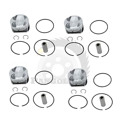 Buy PANGOLIN R55 R56 R57 R58 Piston & Pistong Ring Set for MINI R55 R56 ...