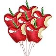 Amazon.com: Apple Balloons for Back to School Decorations - Pack of 6 ...