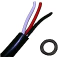 Amazon.com: 100' Length 3 Conductor Rotor Wire - Antenna Rotator Cable ...