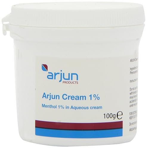 Arjun 1% Menthol Aqueous Cream 500g: Amazon.co.uk: Health & Personal Care