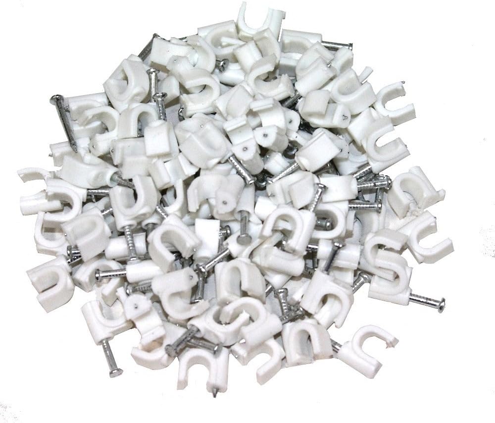 Aerzetix – Set of 100 Cable Attachment Hooks. Inside Diameter: 5mm ...