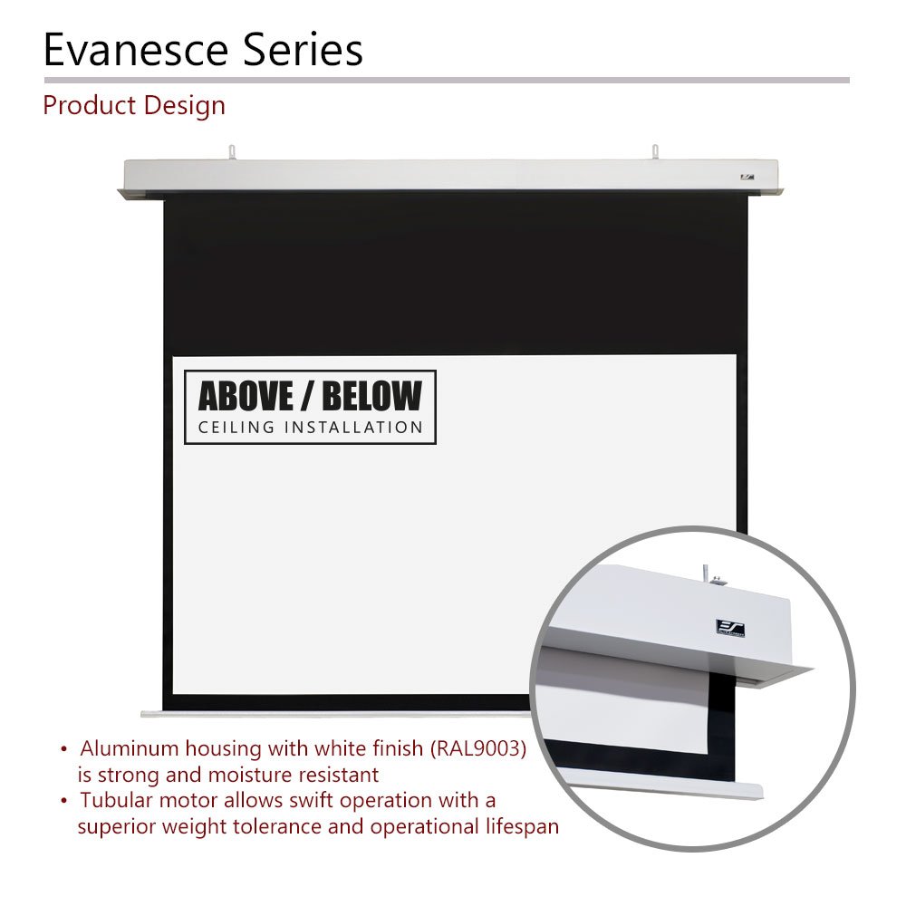 Mua Elite Screens Evanesce 106" in-Ceiling Motorized Projector Screen ...