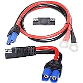 Amazon.com: igreely EC5 Female Plug Connector to SAE Power Automotive Adapter Cable Wire 10AWG ...