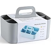 Amazon.com: Multiuse Caddy Organizer with Handle - Stackable Plastic ...