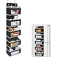 Over the Door Bag Organizer,Over Door Storage with 5 Large Pockets ...