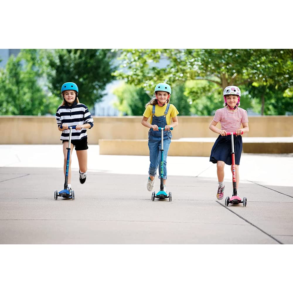 Mua Micro Kickboard - Maxi Deluxe Foldable LED - Three Wheeled, Lean-to ...