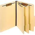 Amazon.com : Pendaflex Manila Classification File Folders, 2 Dividers ...