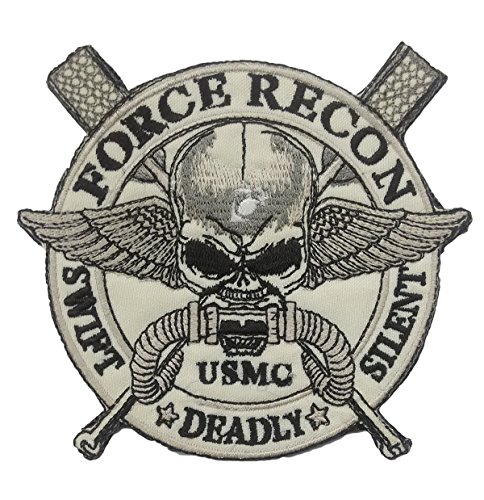 Usmc Force Recon Swift Silent Deadly Patches Hookloop