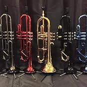 Amazon.com: Tromba Pro Professional Plastic Bb Flugelhorn, Golden ...