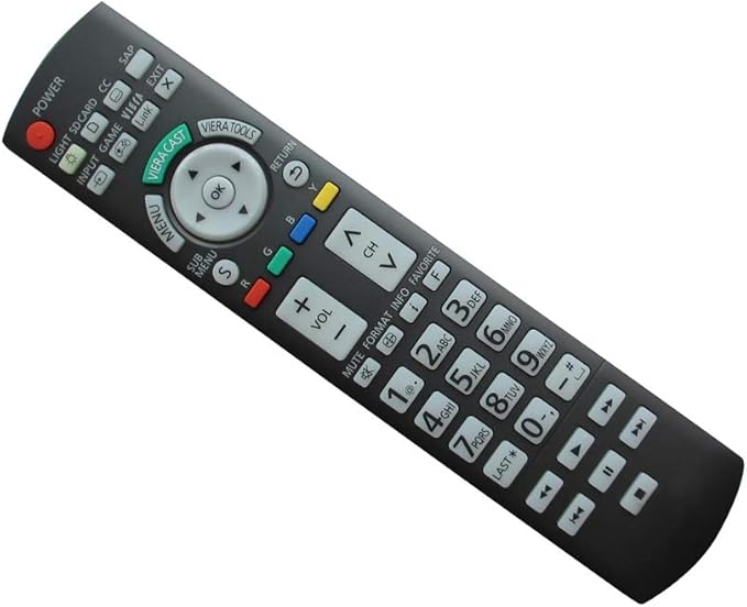 Universal Replacement Remote Control for Panasonic TC-L42U30 TC-P42S00 ...