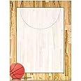 Amazon.com : Basketball Court Letterhead Laser & Inkjet Printer Paper ...