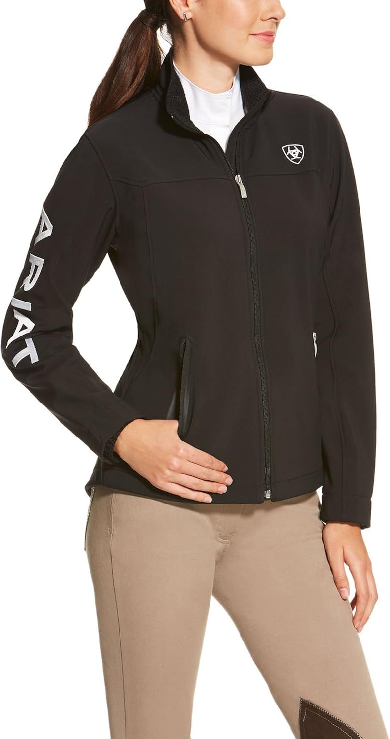 Ariat New Team Softshell Jacket – Women’s Wind and Water Resistant ...