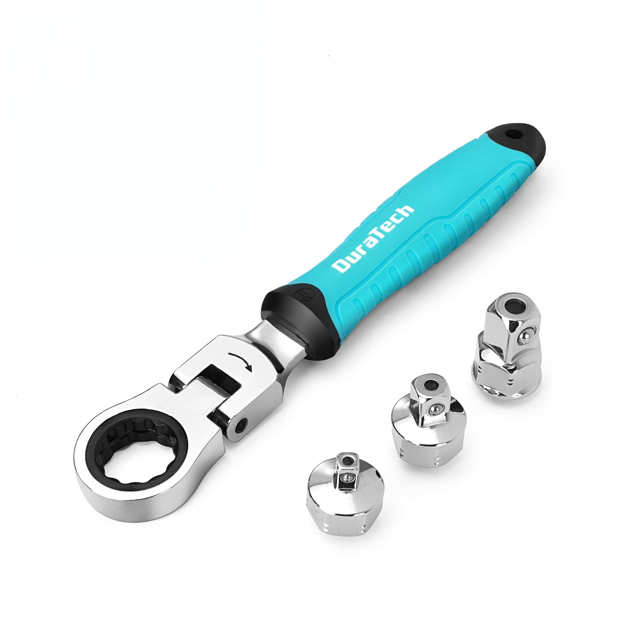 Mua 4-in-1 Flex-Head Ratchet Set, 19mm ratcheting wrench set with 1/4 ...