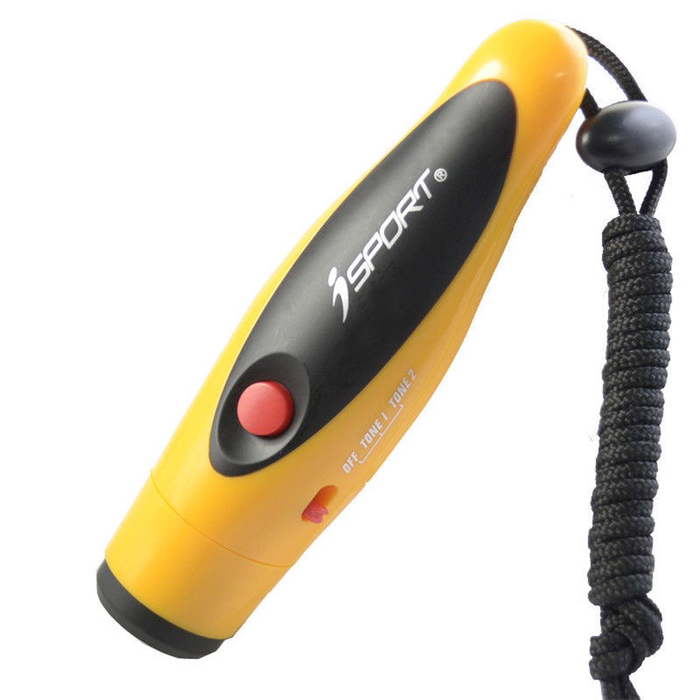 Electronic Whistle Handheld 2-Tone Sport Emergency Survival Whistle ...