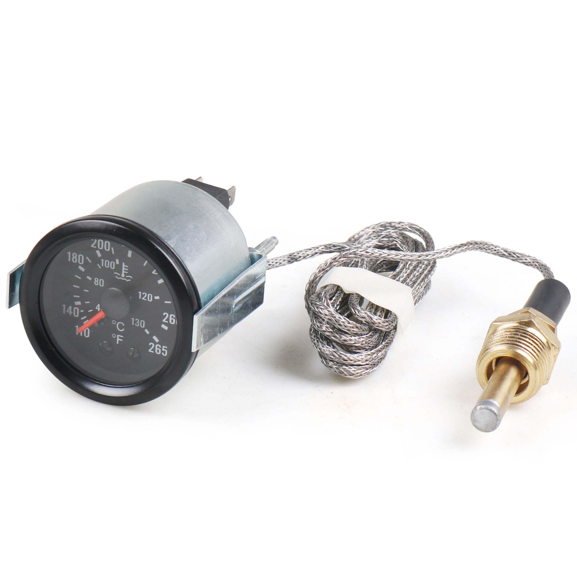 Mua Dyno Racing 2" 52mm 12V Pointer Mechanical Water Temperature Temp ...