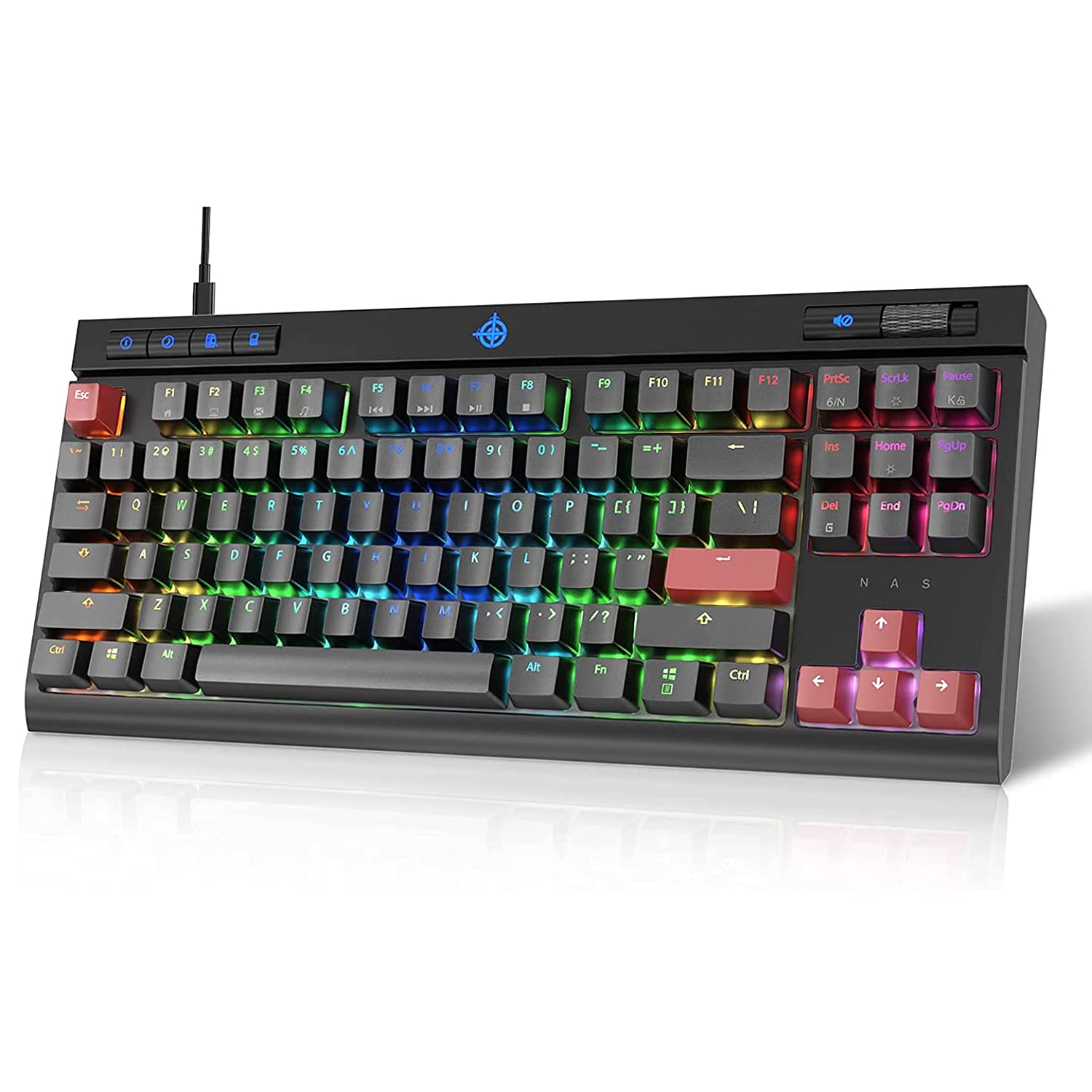 Mua STOGA Mechanical Gaming Keyboard,87 Keys Wired Gaming Keyboard,LED ...