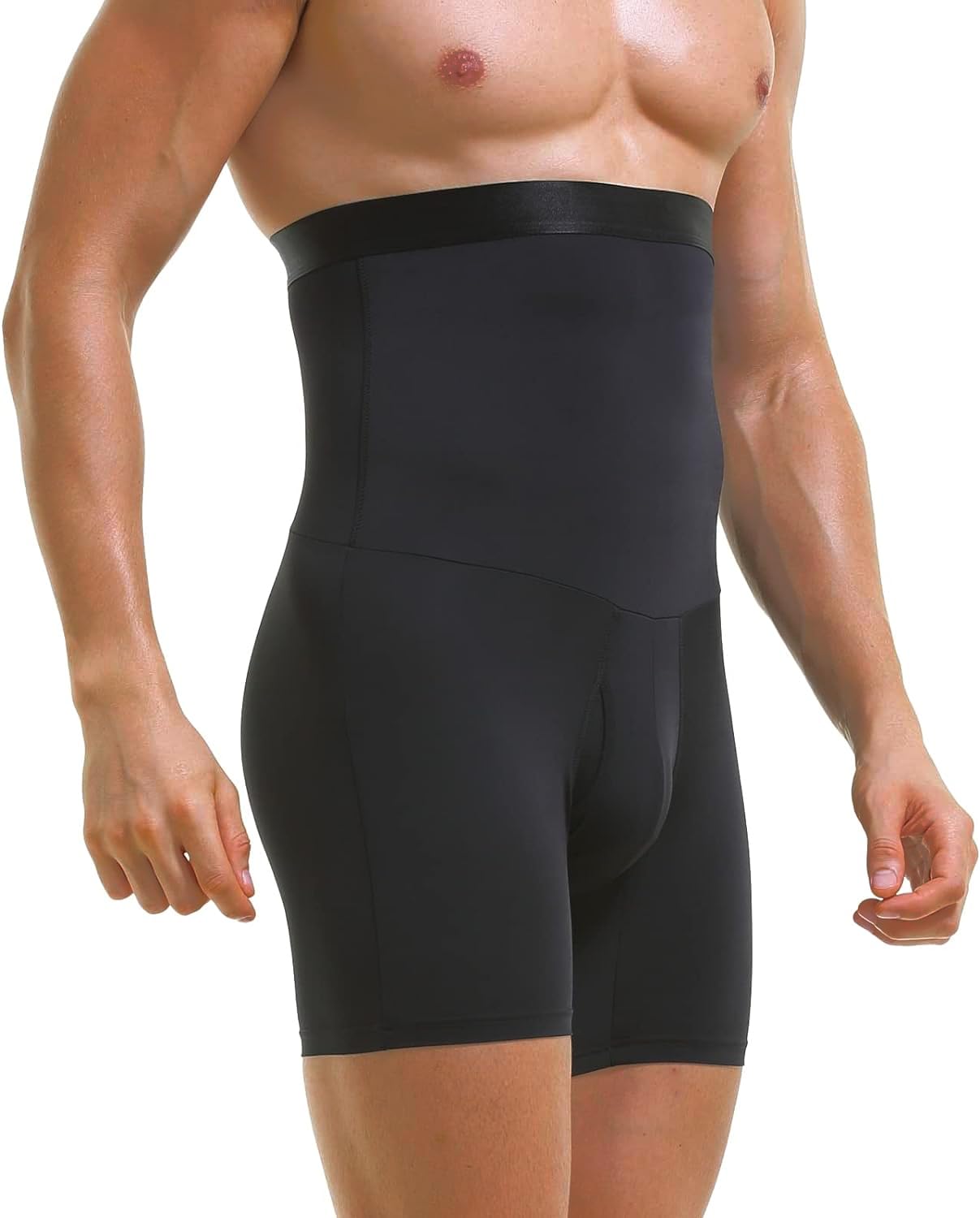 Ovnshery Men’s Shapewear Tummy Control Underwear Compression Shorts ...